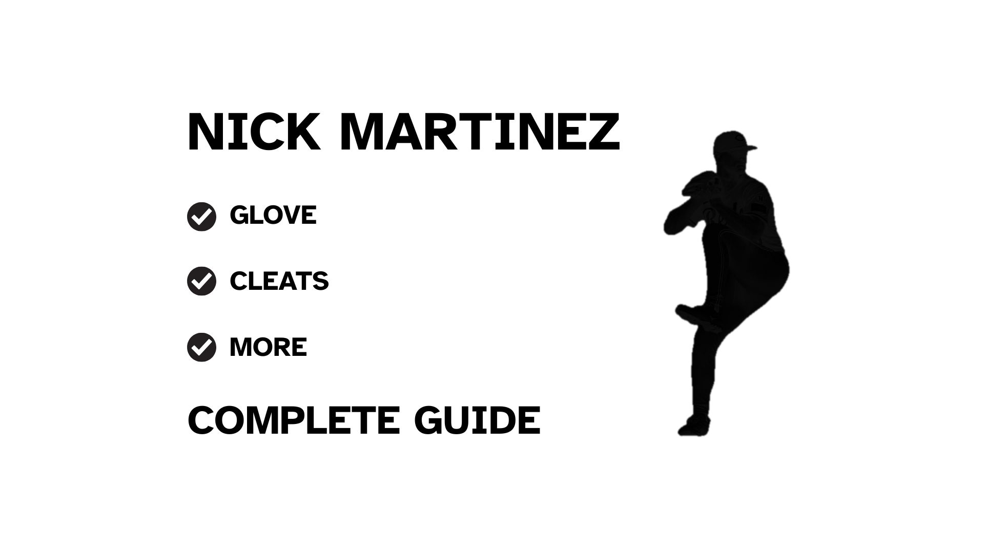 Nick Martinez’s Glove & Cleats | 2025 Season Analysis